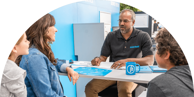 File Taxes in a Walmart - Jackson Hewitt